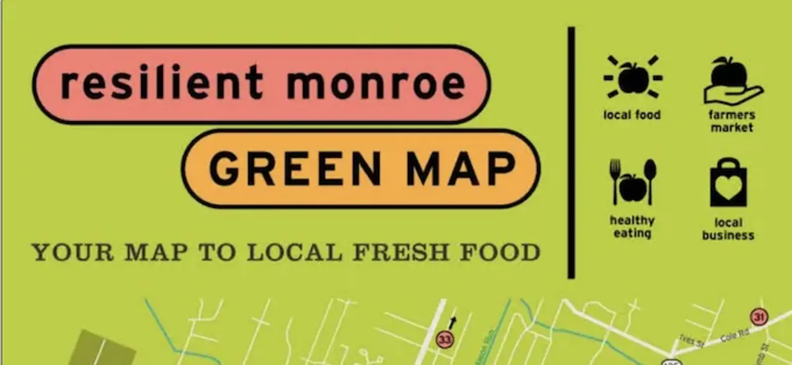 Resilient Monroe Michigan Green Map | GreenMap.org