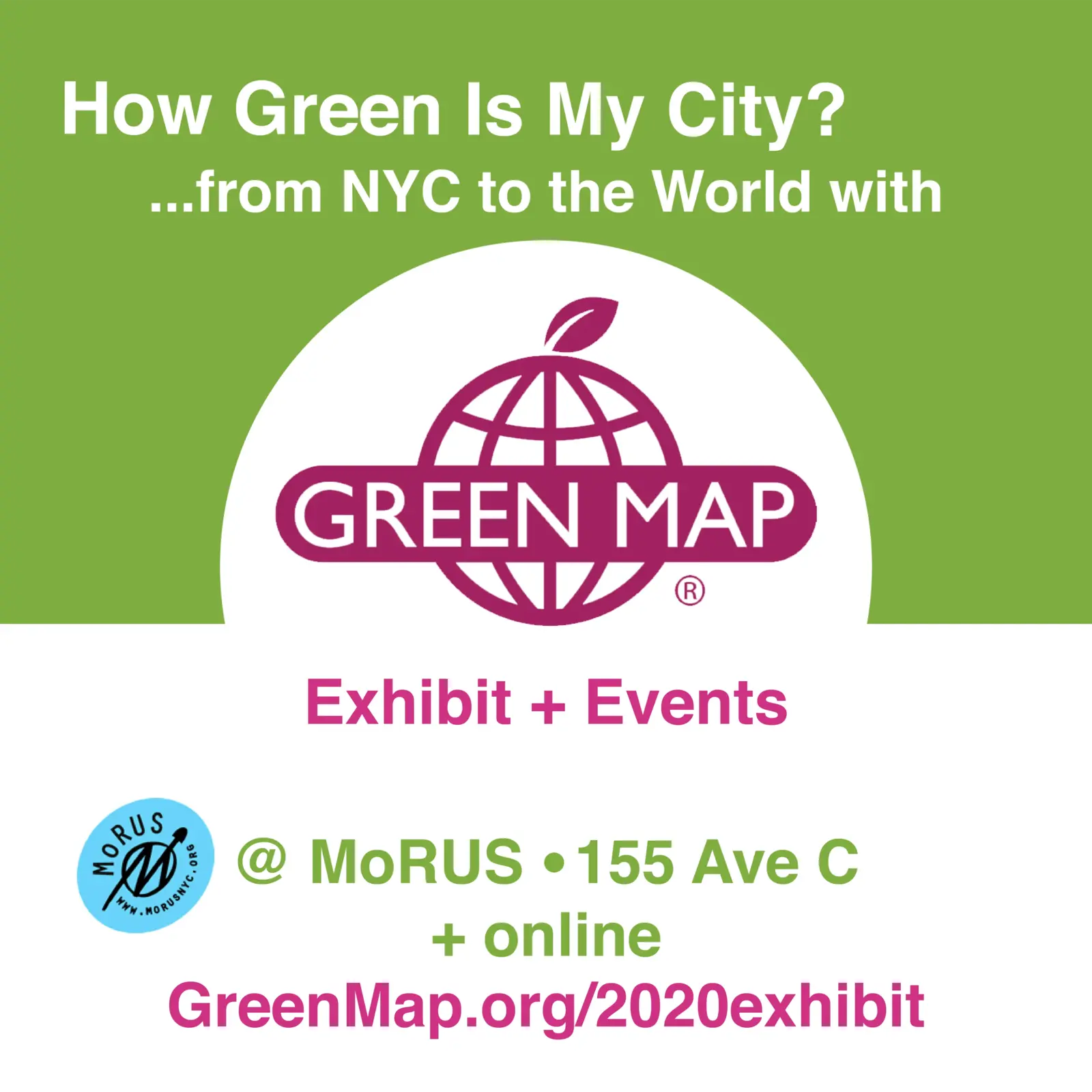 How Green Is My City? Our 2020 Exhibition | GreenMap.org
