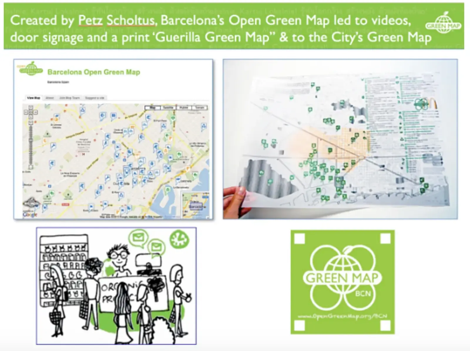 Barcelona Spain Green Maps | GreenMap.org