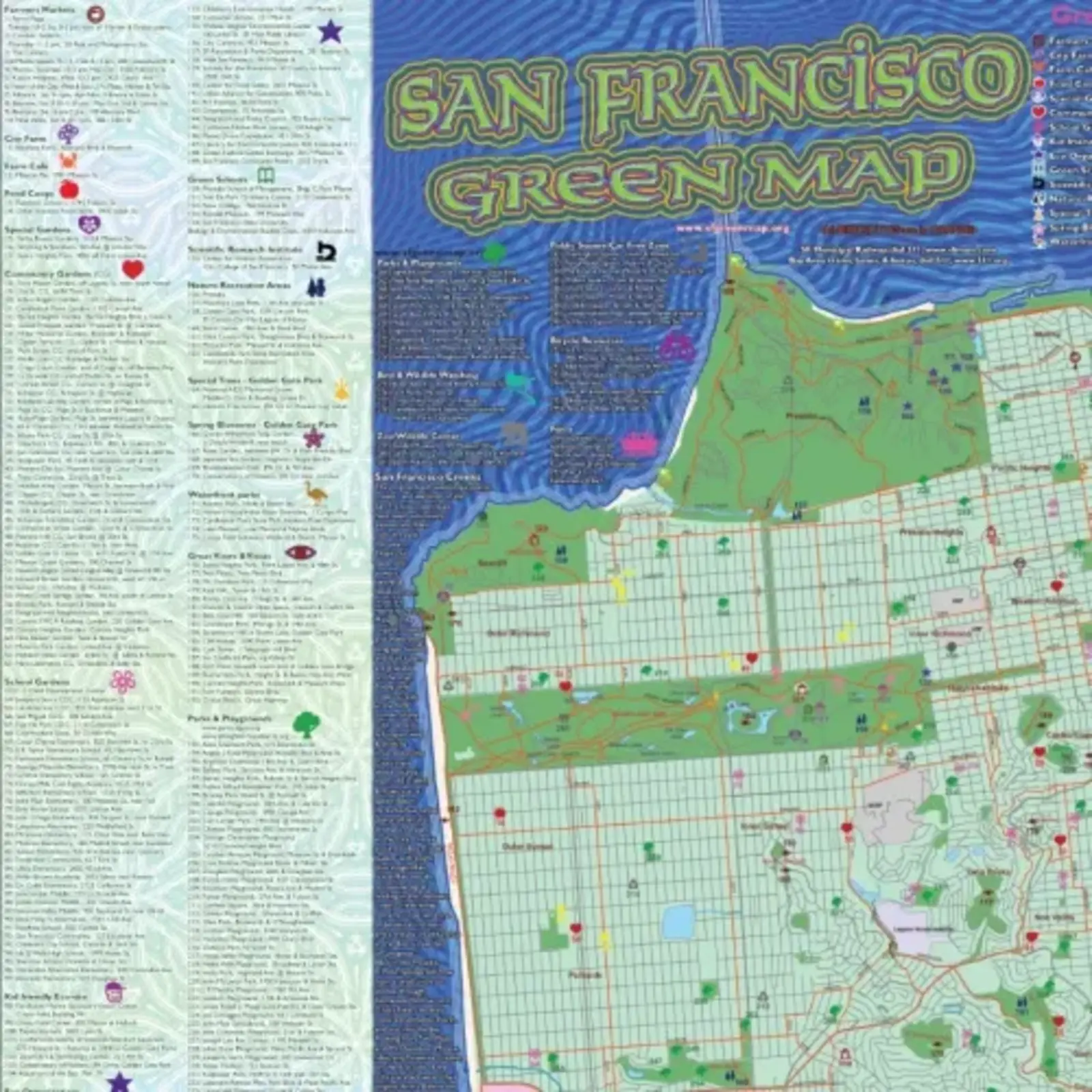 San Francisco Green Map | GreenMap.org