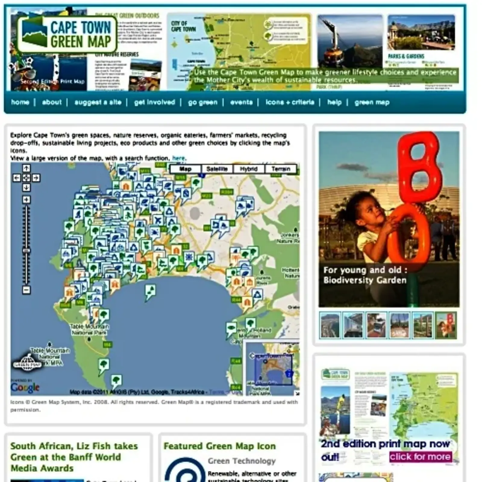 Cape Town Green Map | GreenMap.org