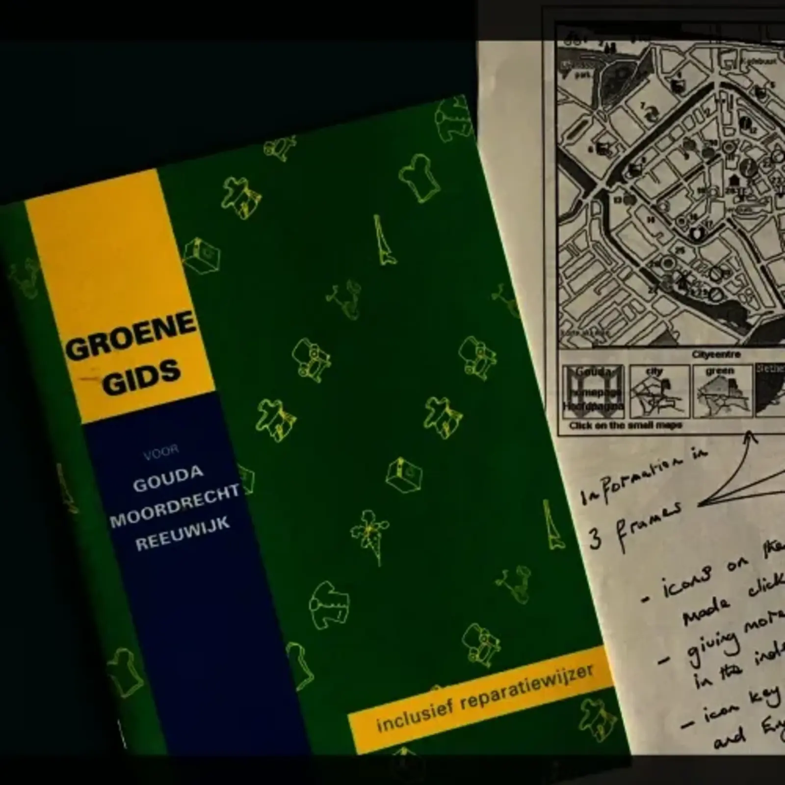 Gouda NL, the first Interactive Green Map 1996 | GreenMap.org